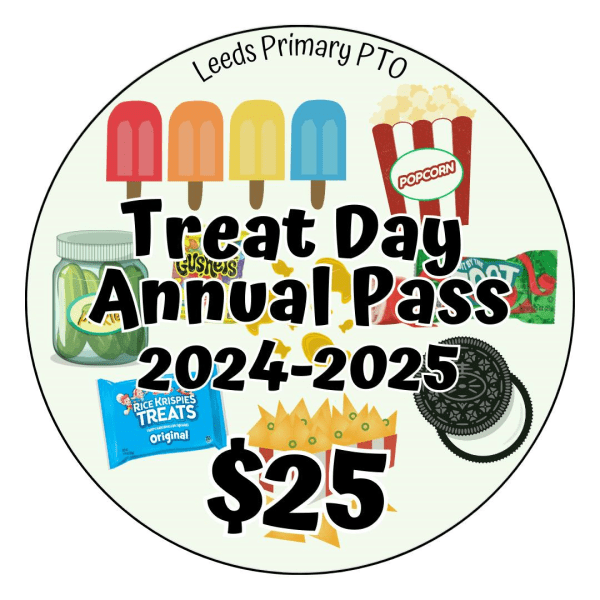 Annual Treat Day Pass | Leeds Primary School PTO - Everyone Leeds
